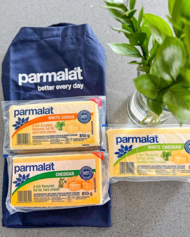 Parmalat Hard Cheese - PARMALAT HARD CHEESE BLOCK - WHITE CHEDDAR 850G ...