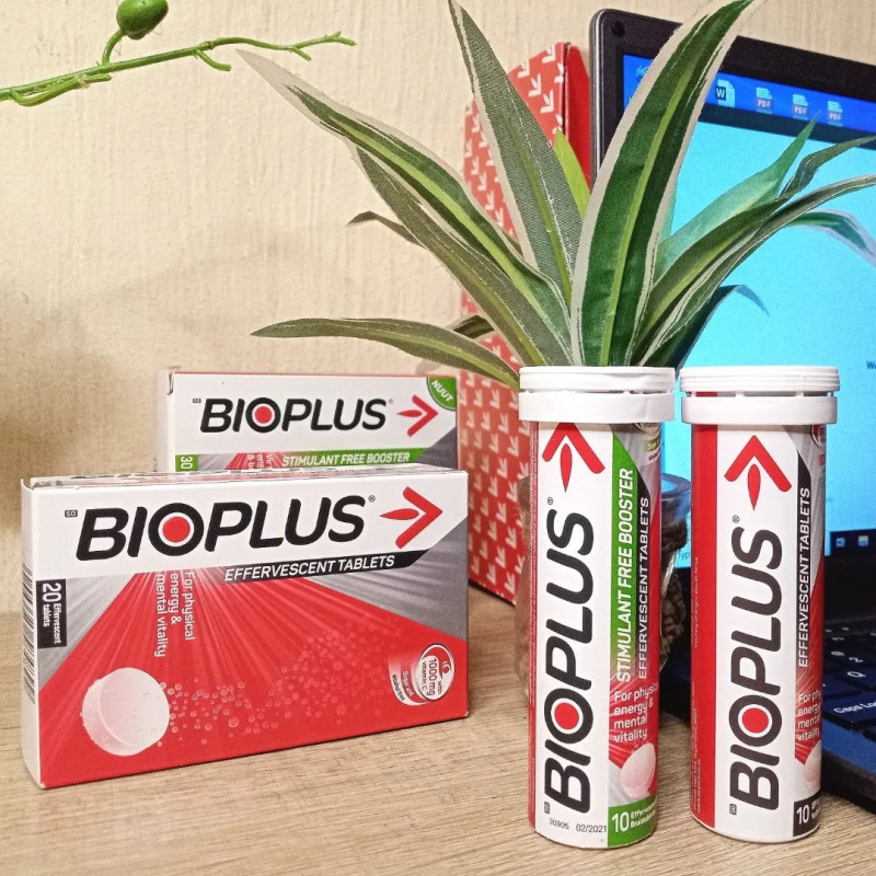 Bioplus - BIOPLUS STIMULANT FREE BOOSTER EFFERVESCENT Review - Brand ...