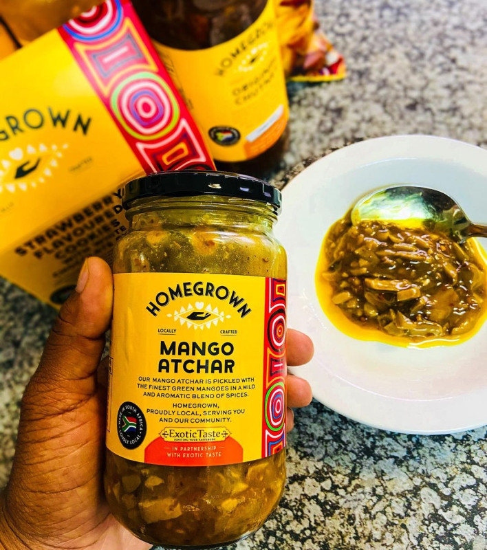 Homegrown by Shoprite - Atchar in partnership with Exotic Spice Review ...