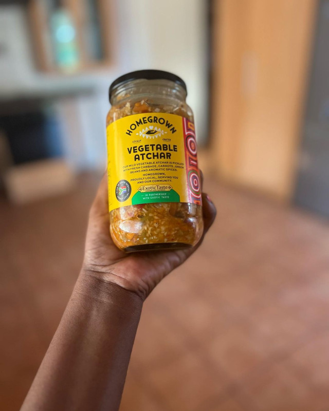 Homegrown by Shoprite - Atchar in partnership with Exotic Spice Review ...