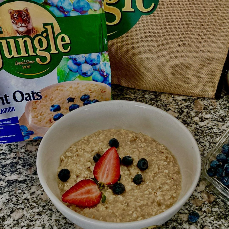 Jungle Instant Oats - Blueberry Jungle Instant Oats 750g Review - Brand ...