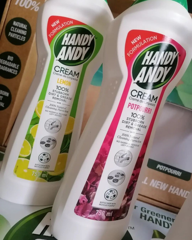 Handy Andy - Handy Andy Cream Range 750ml Review - Brand Advisor - All ...