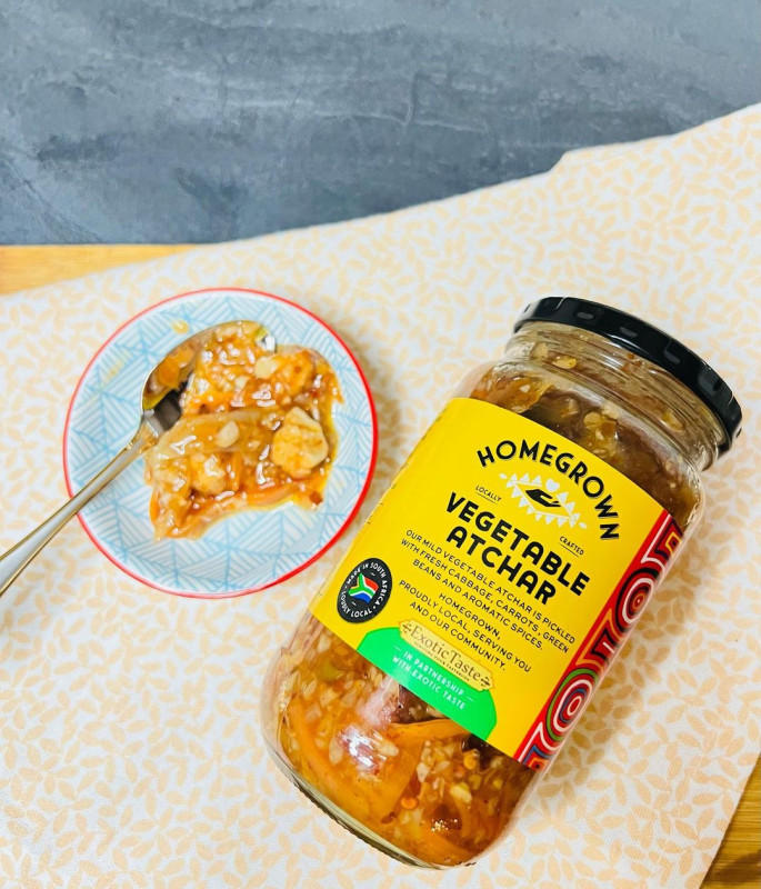 Homegrown by Shoprite - Atchar in partnership with Exotic Spice Review ...