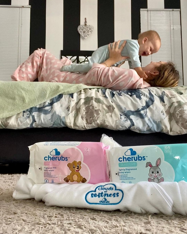 Cherubs - Cherubs Sensitive Lightly Fragranced Baby Wipes (72 wipes ...