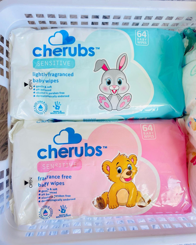 Cherubs - Cherubs Sensitive Lightly Fragranced Baby Wipes (72 wipes ...