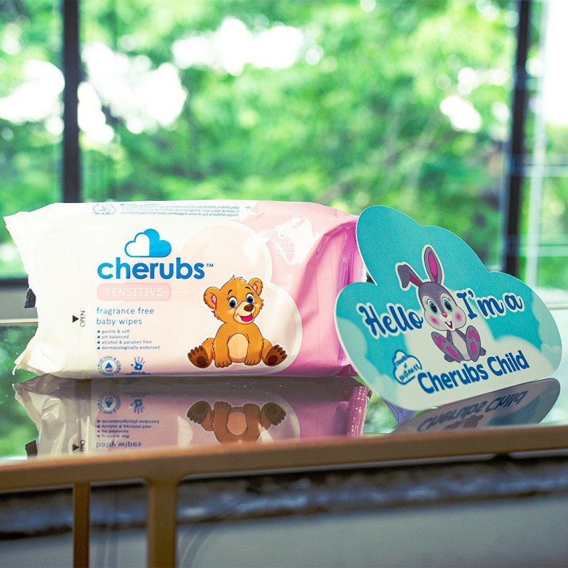 Cherubs - Cherubs Sensitive Lightly Fragranced Baby Wipes (72 wipes ...