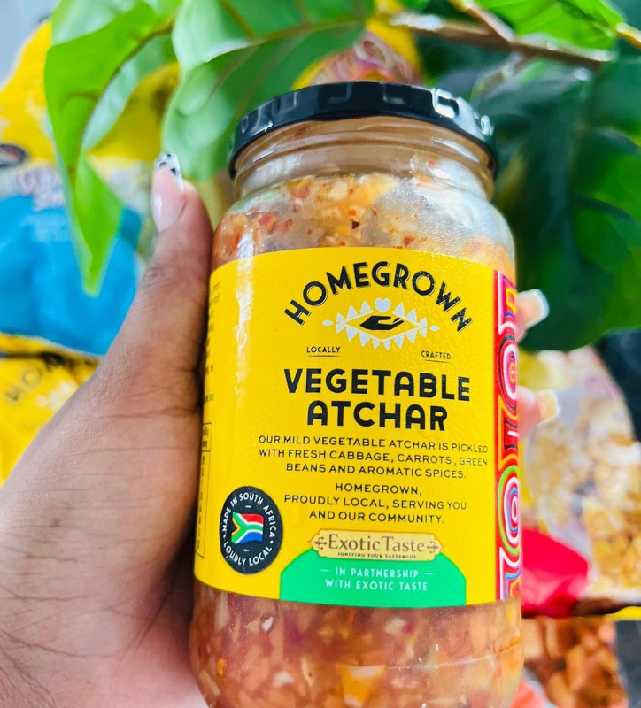 Homegrown by Shoprite - Atchar in partnership with Exotic Spice Review ...