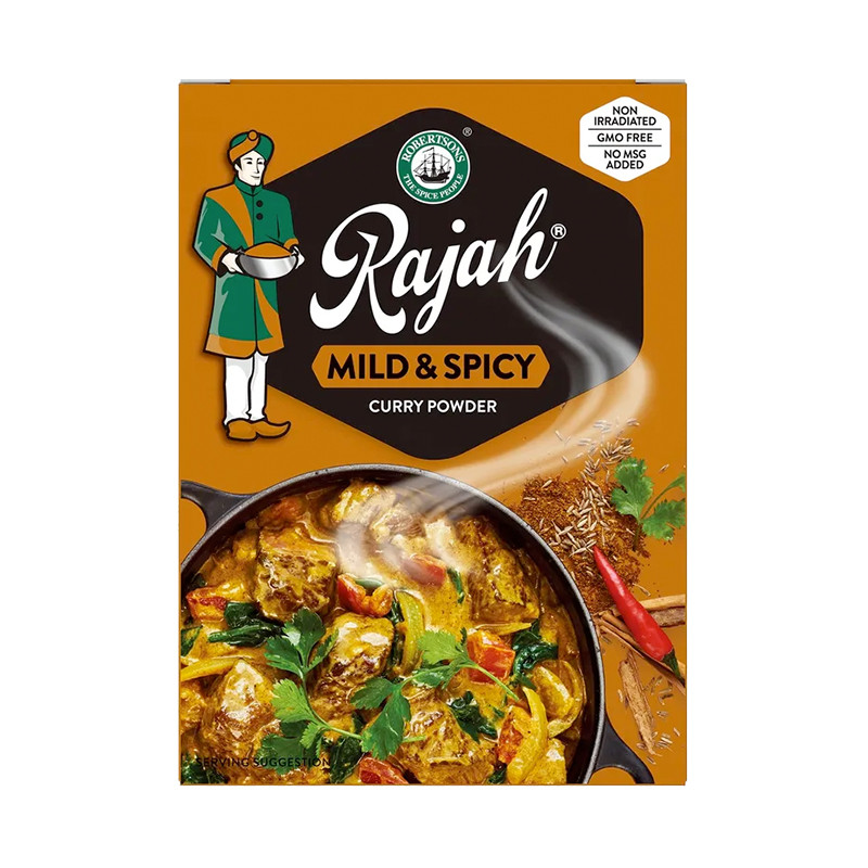 UNILEVER RAJAH - Rajah Mild & Spicy Curry Powder 100g Review - Brand ...