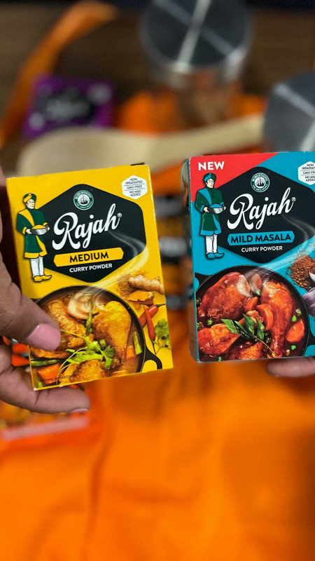 UNILEVER RAJAH - Rajah Mild & Spicy Curry Powder 100g Review - Brand ...