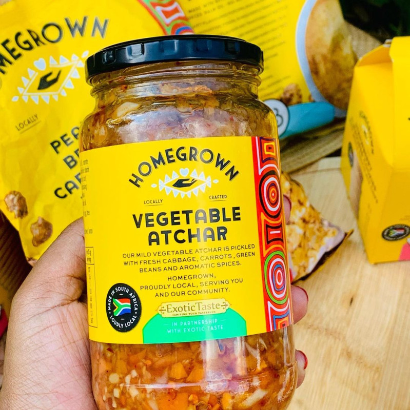 Homegrown by Shoprite - Atchar in partnership with Exotic Spice Review ...