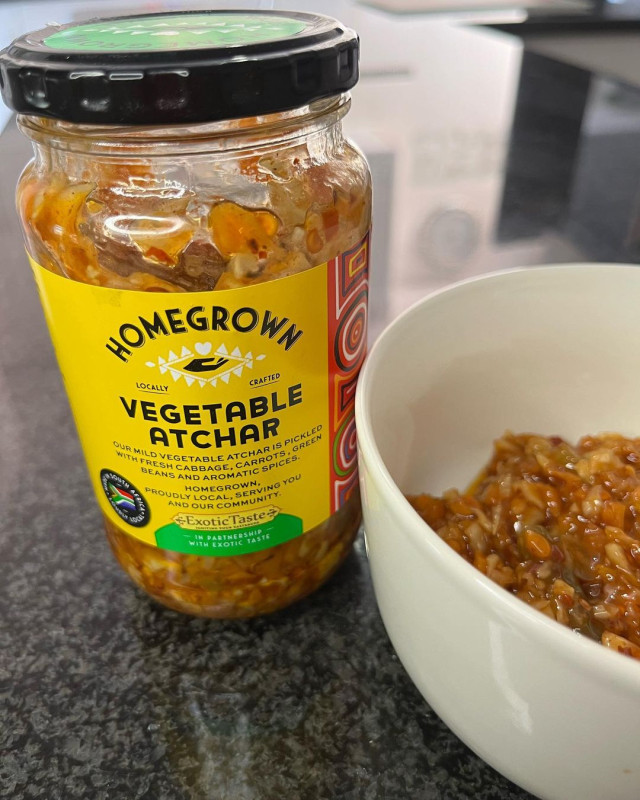 Homegrown by Shoprite - Atchar in partnership with Exotic Spice Review ...