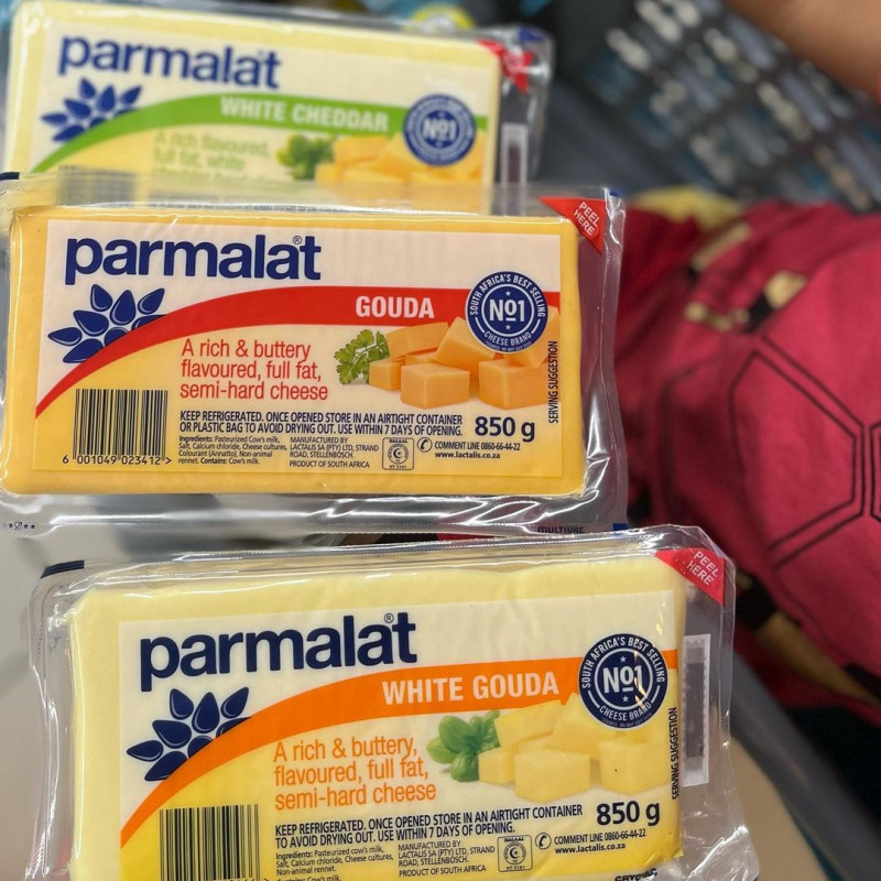Parmalat Hard Cheese - PARMALAT HARD CHEESE BLOCK - WHITE CHEDDAR 850G ...