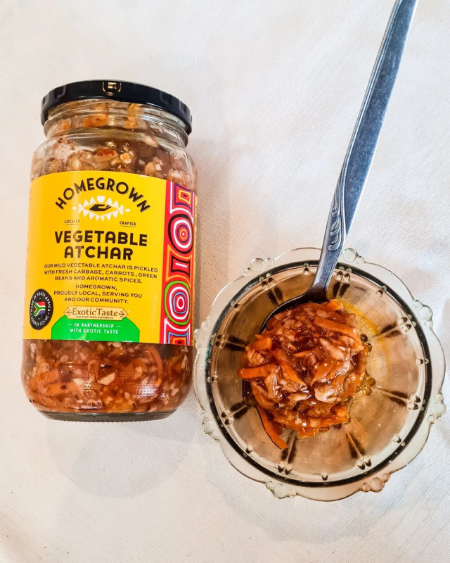 Homegrown by Shoprite - Atchar in partnership with Exotic Spice Review ...